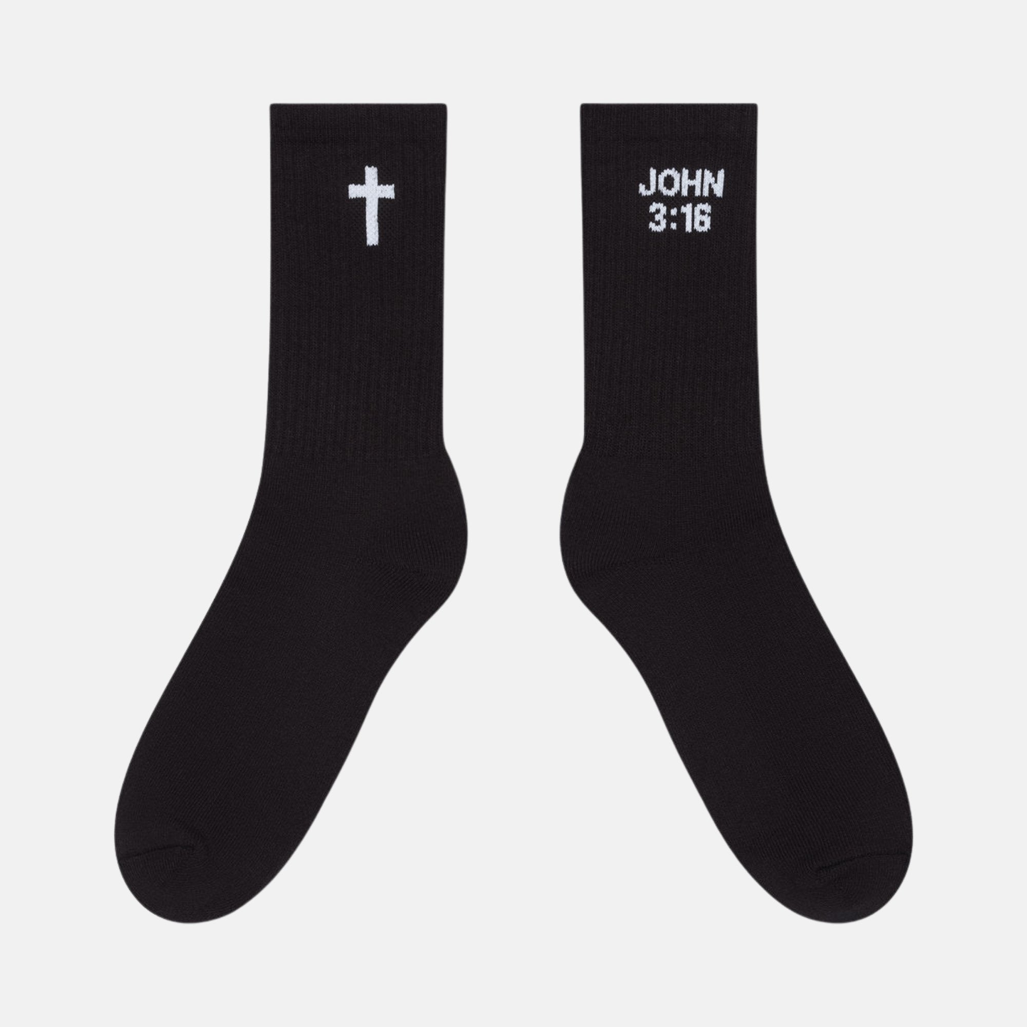 3 PACK CROSS & VERSE SOCKS | CHRISTIAN SOCKS – Revelation Apparel