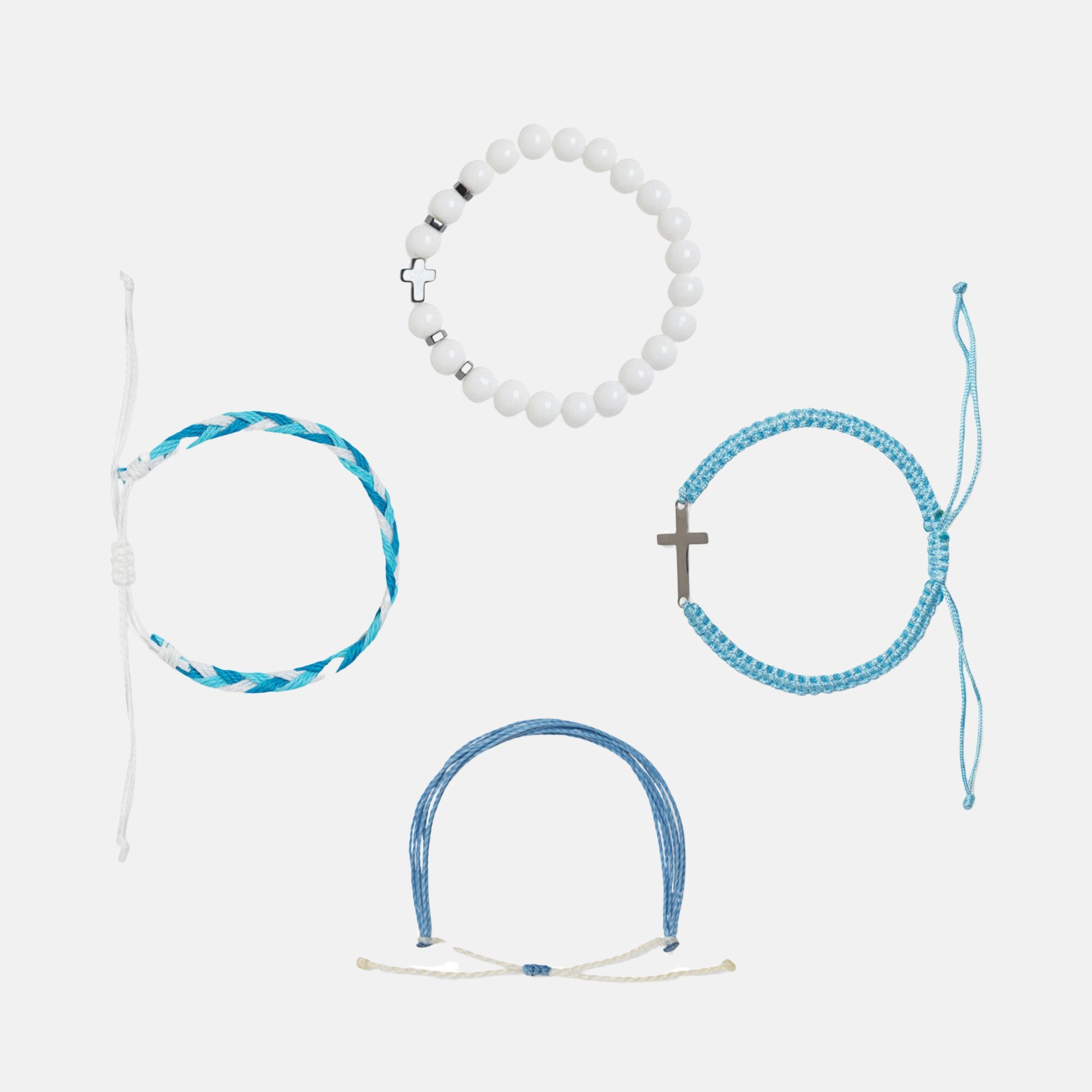 CROSS BRACELET 4-PACK | CHRISTIAN BRACELETS – Revelation Apparel