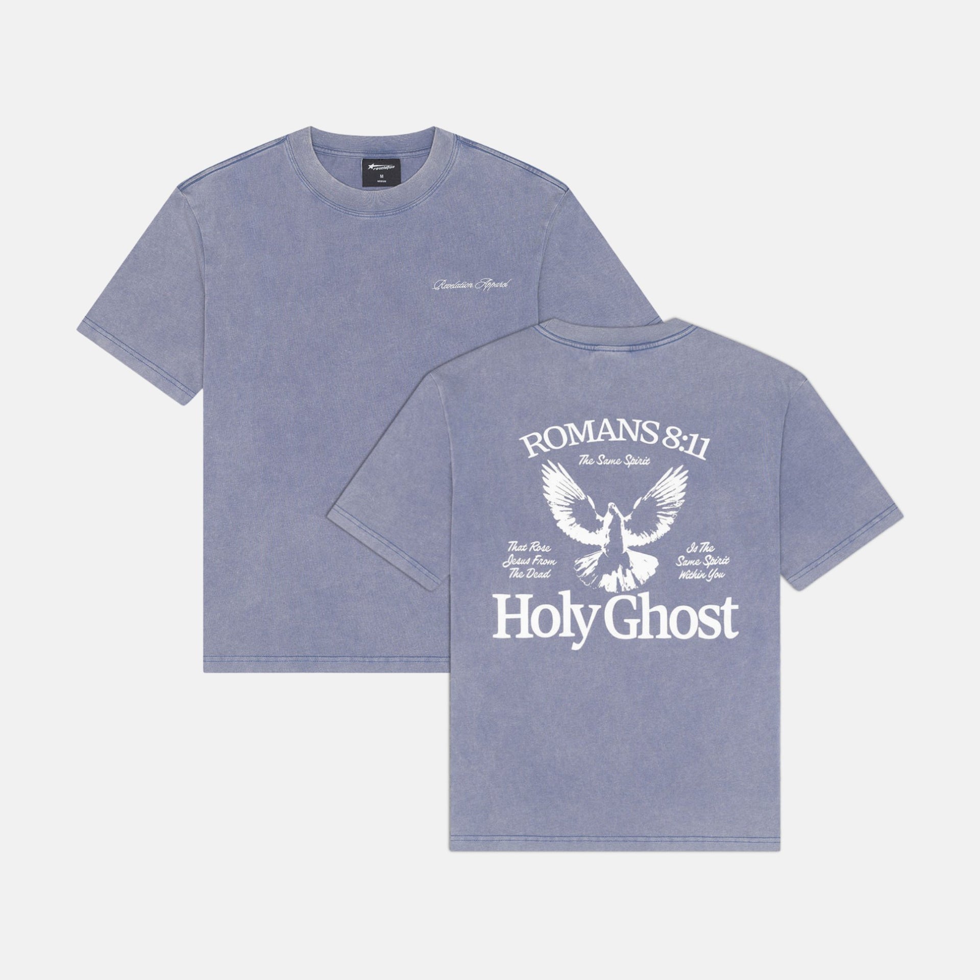 HOLY GHOST ACID WASH TEE – Revelation Apparel