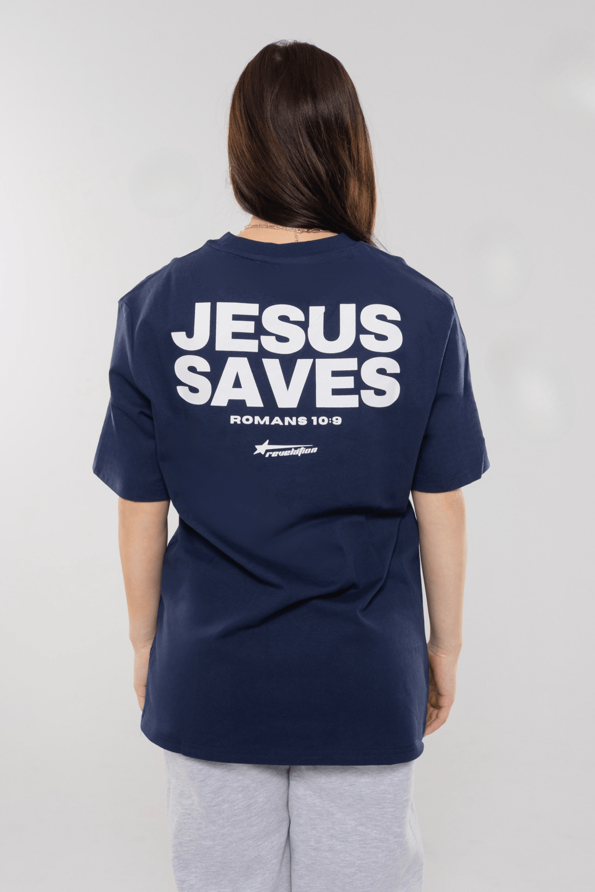 JESUS SAVES TEE | CHRISTIAN T-SHIRTS – Revelation Apparel